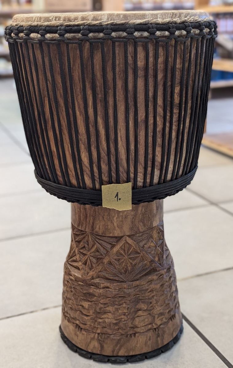 Djembe Top Guinea Guéni (Rosewood) 64,5cm priemer 34cm - svetbubnov.sk